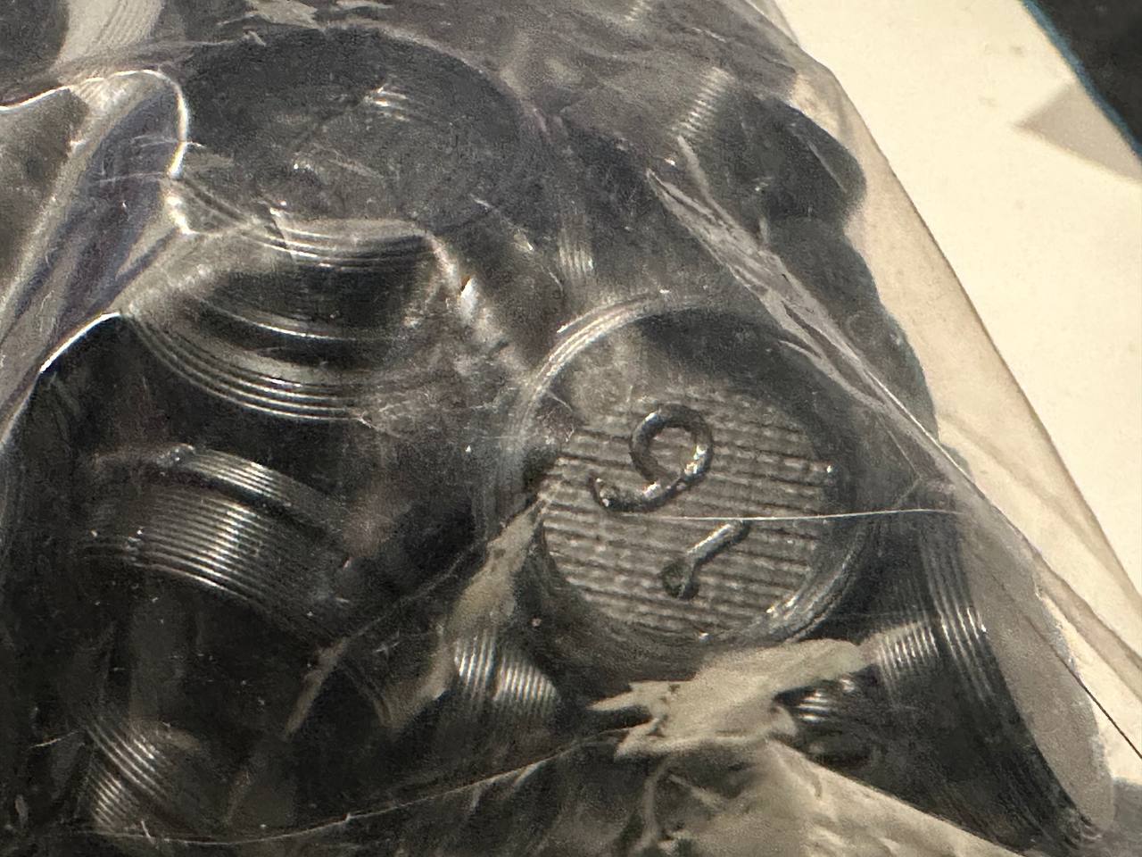 Jugger core caps with size text - protect the ends of your cores and ...