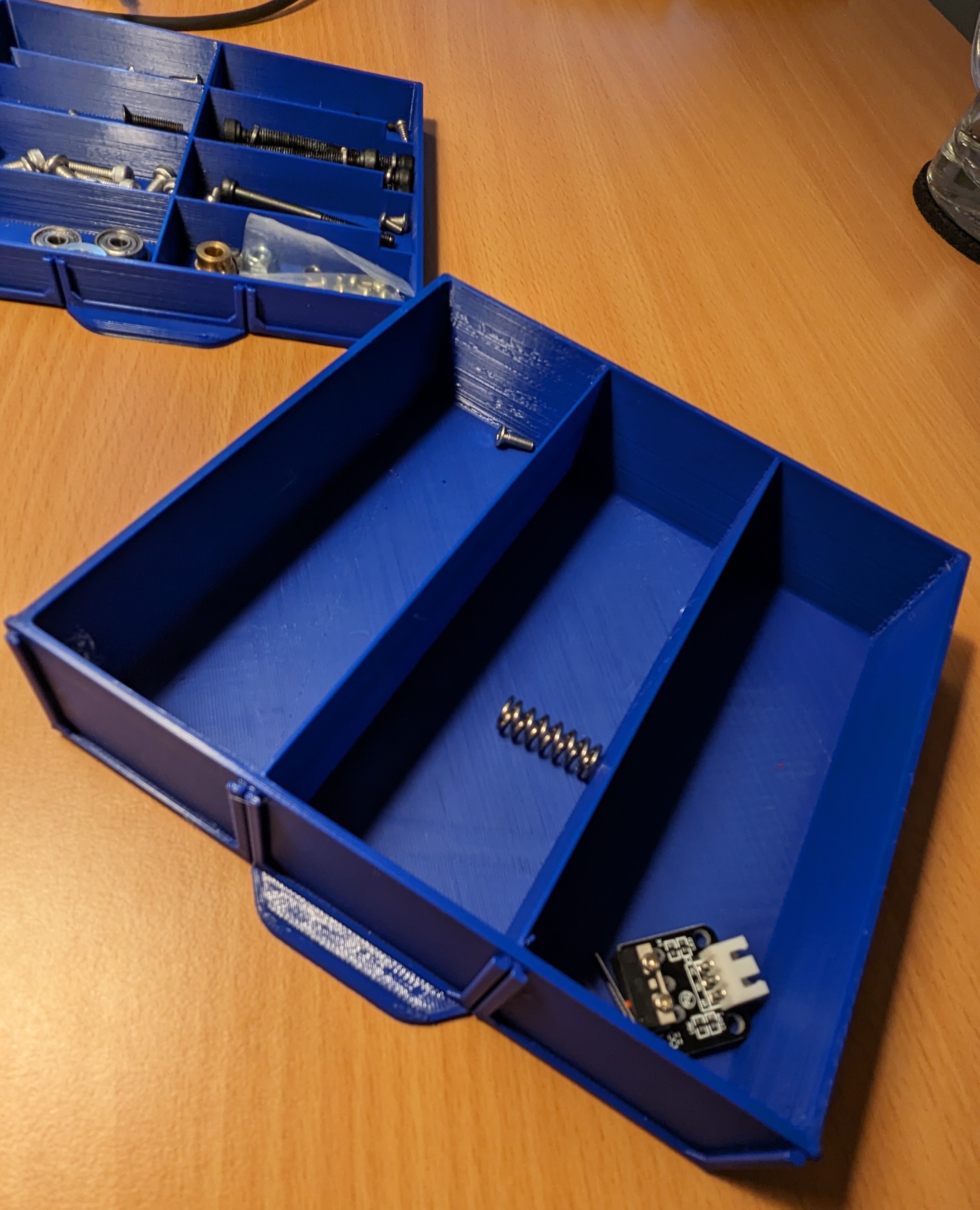 Parameterized Drawers for Various Size Stackable Resistor Storage Box ...