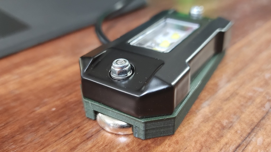 Rock Light Magnet Adapter by Andrew Skemp | Download free STL model ...