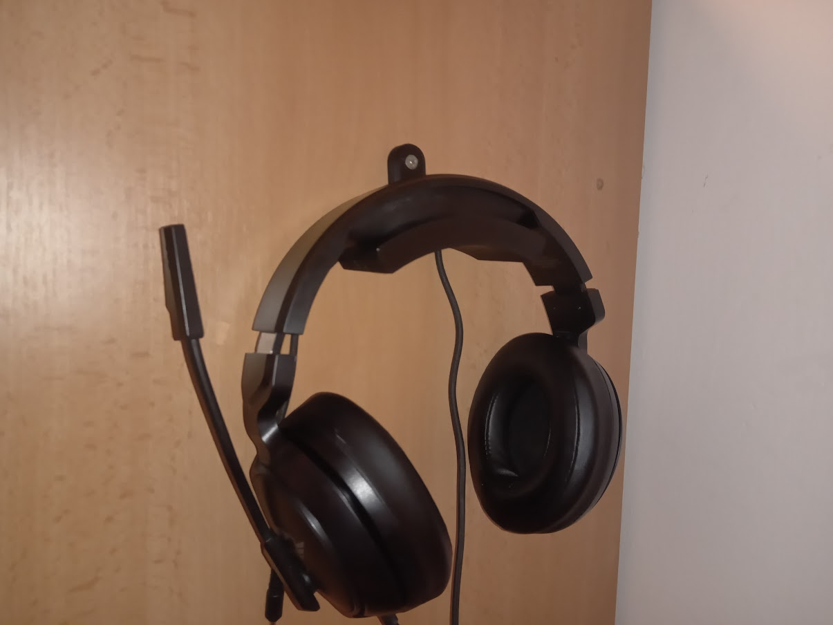 wall mount for headset by adamos | Download free STL model | Printables.com