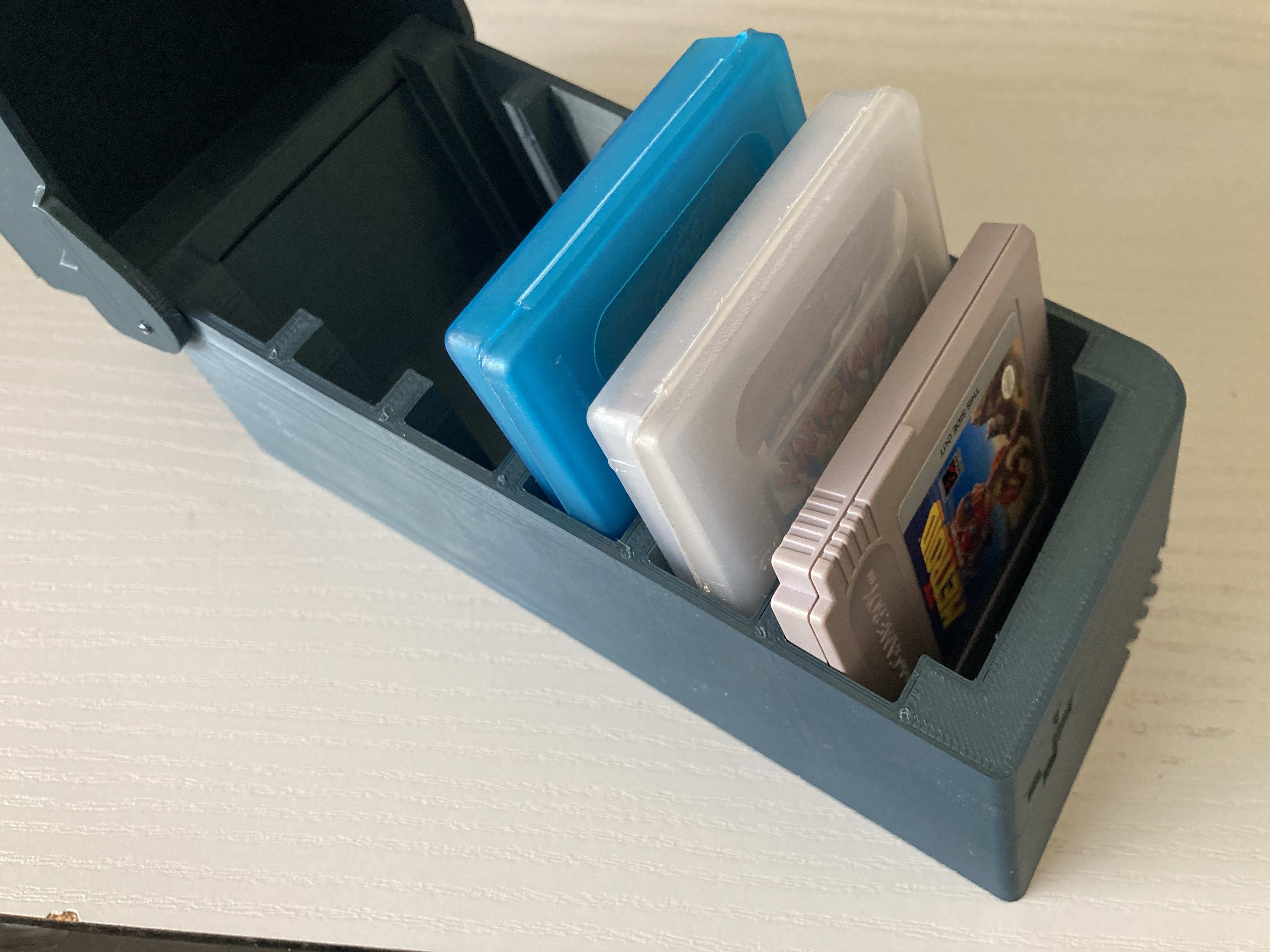 GameBoy game cartridges box case. by George | Download free STL model ...