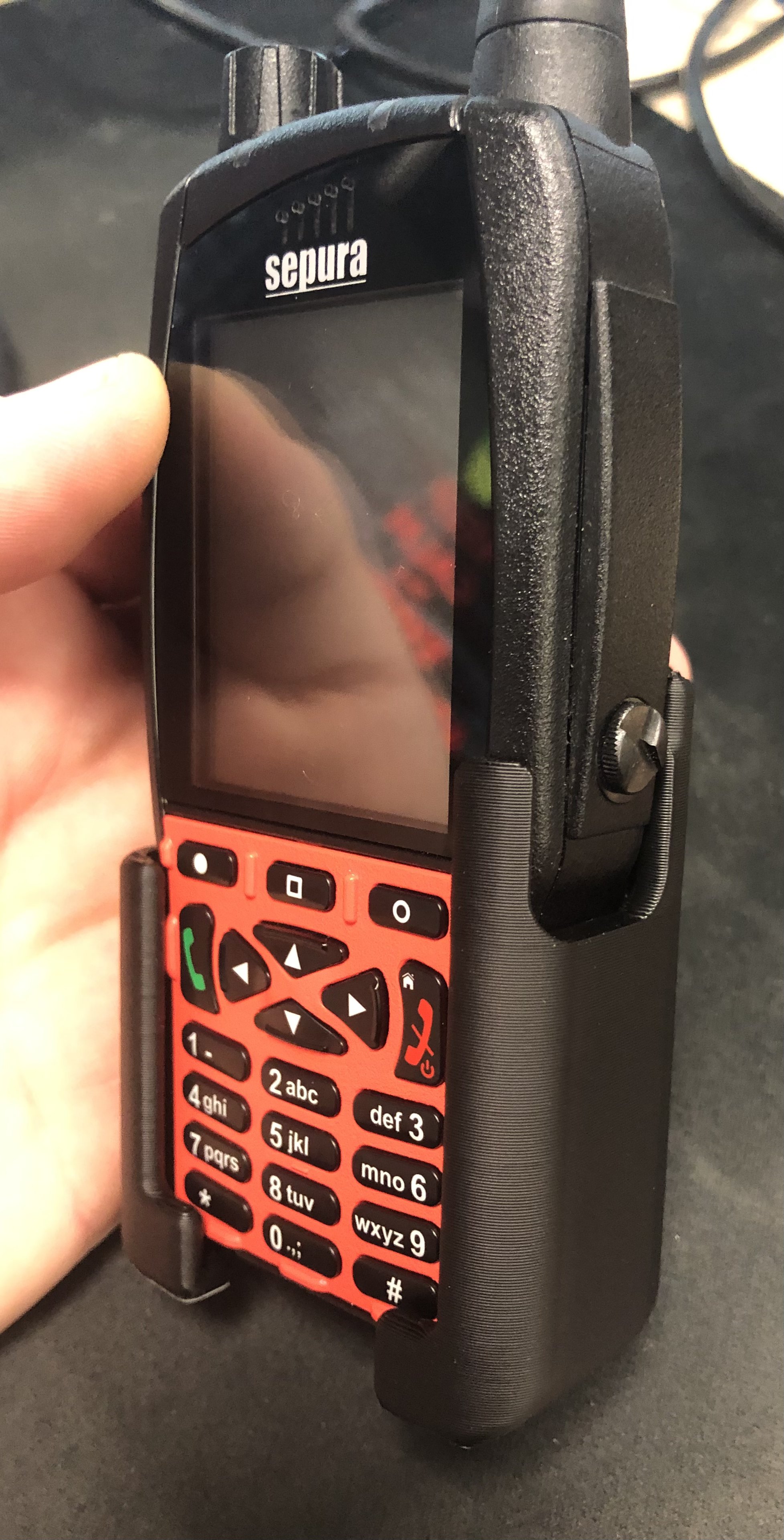 Sepura SC21 Holder by Koschi | Download free STL model | Printables.com