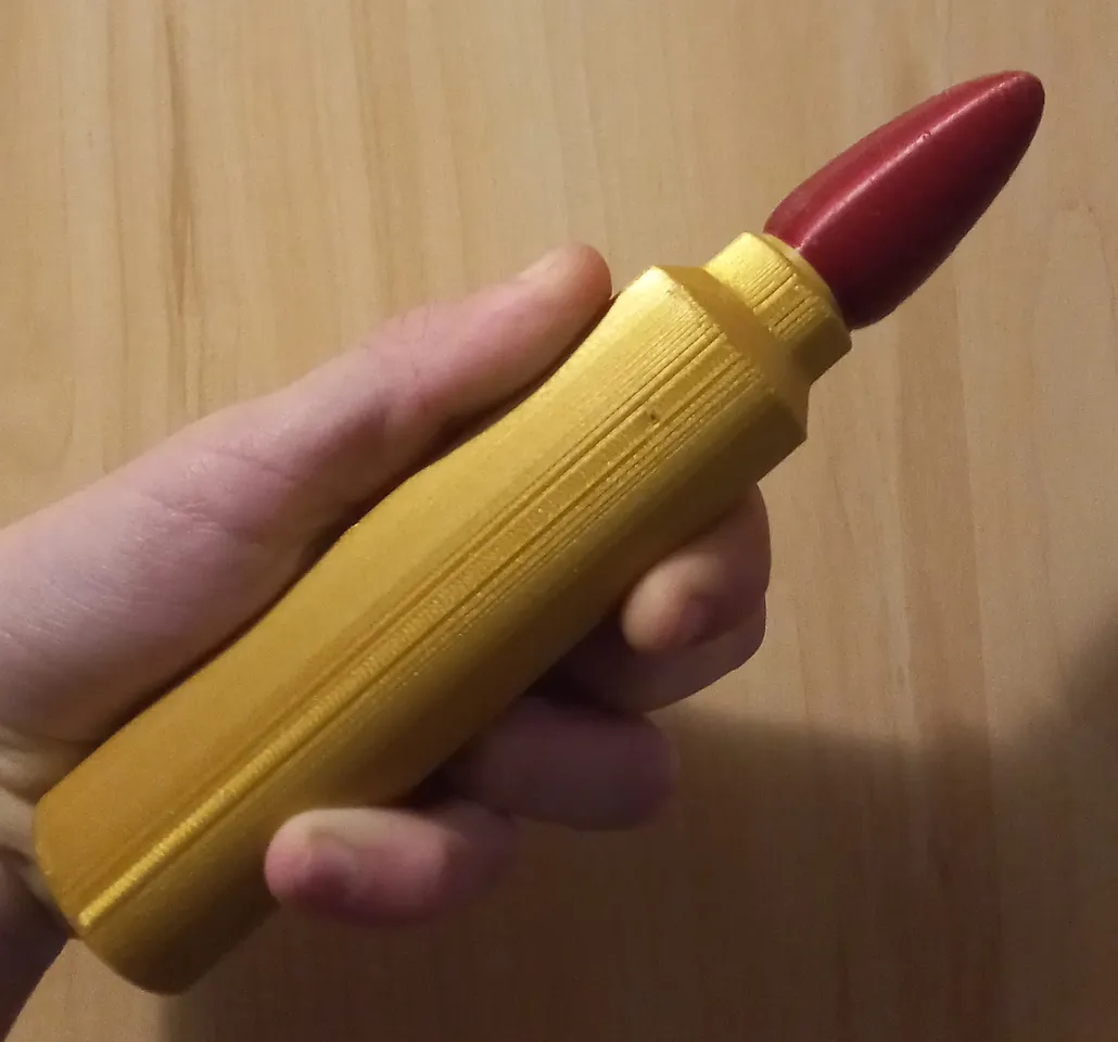 rubber band powered bullet with a casing by That individual | Download ...