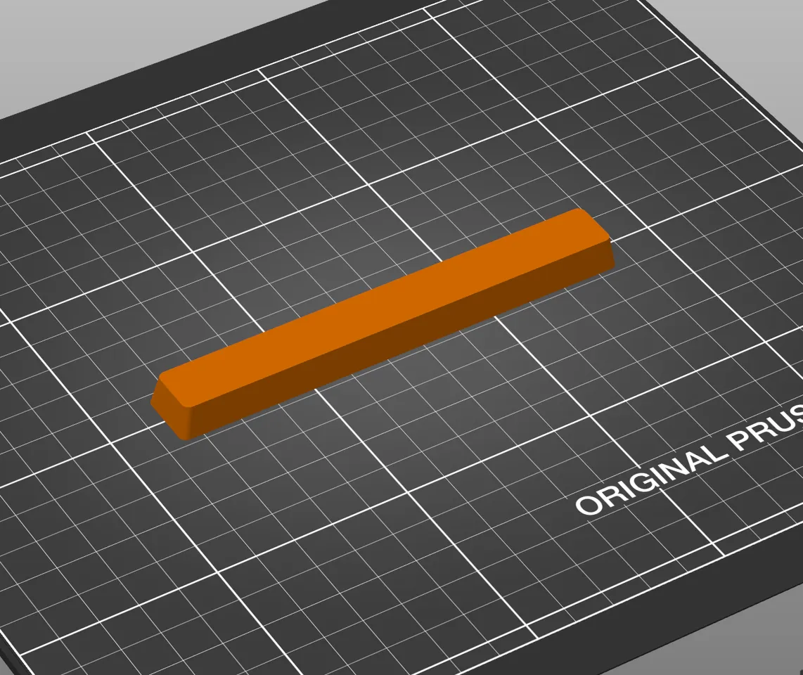 MX-Cherry Spacebar Base by Claptomancy | Download free STL model | Printables.com