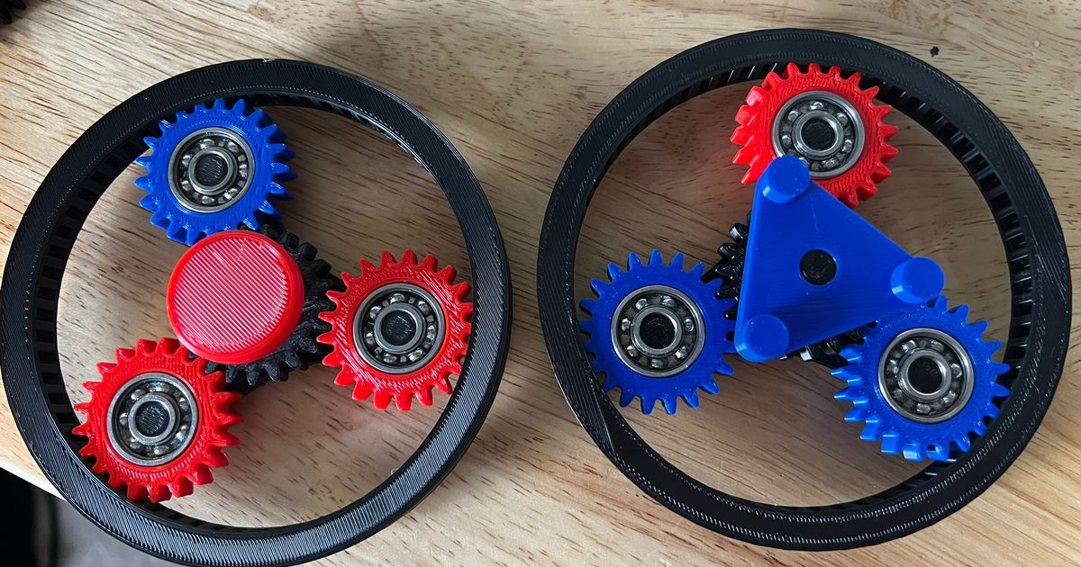 Planetary Gear Set by Btaylor188 | Download free STL model | Printables.com