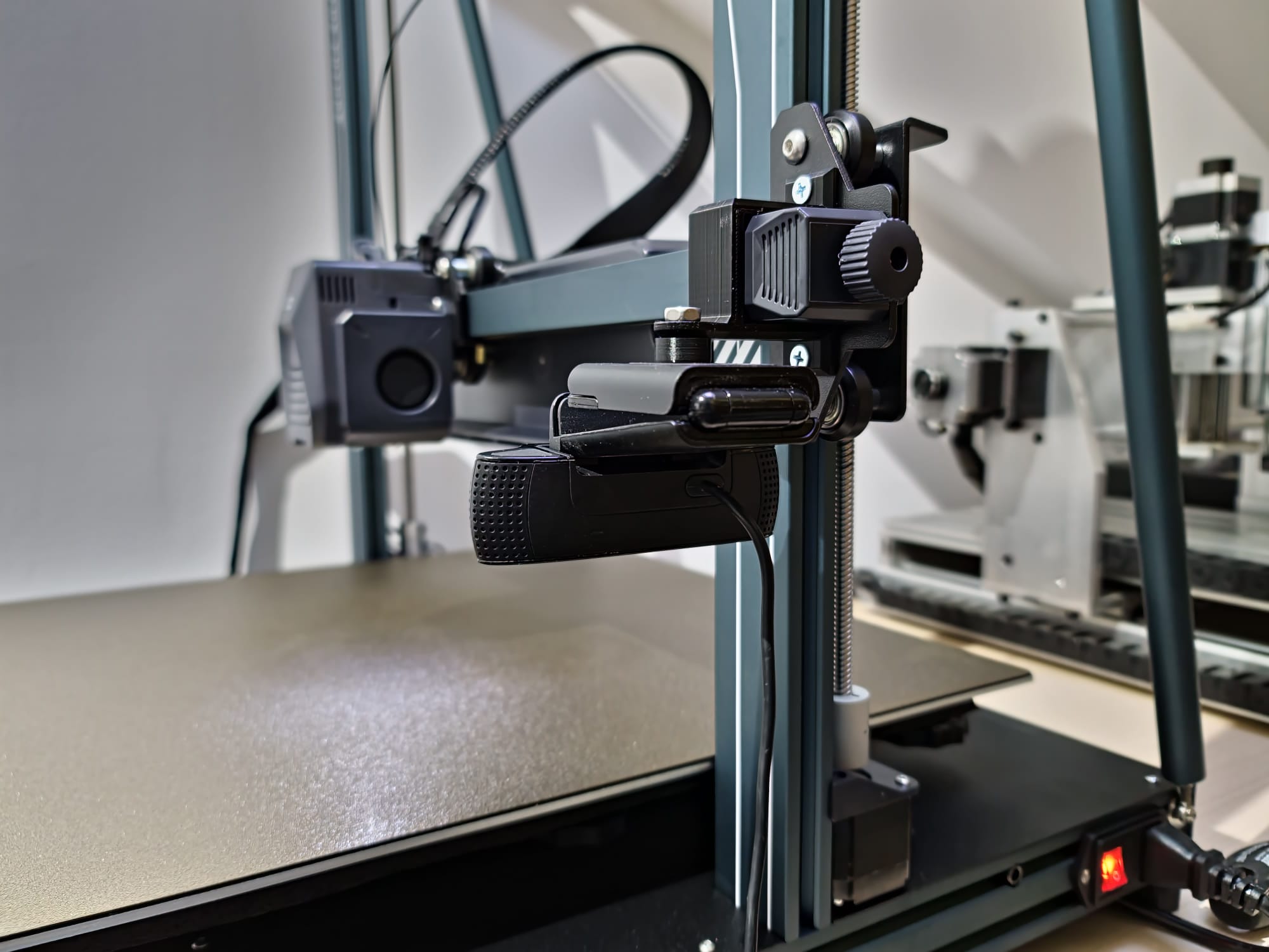Webcam Mount/Holder/Stand ELEGOO Neptune 3&4 by RazvanMC | Download ...