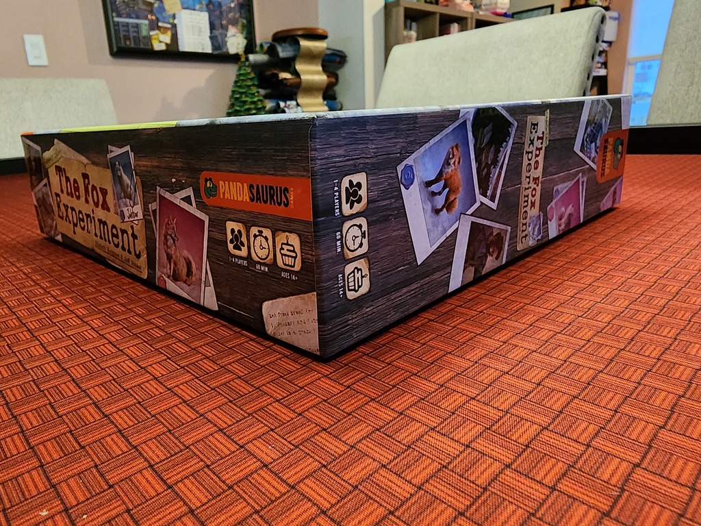 The Fox Experiment Board Game Insert - Base game and 5th and 6th player ...