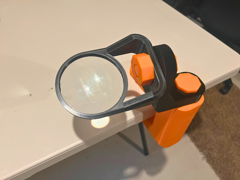 Mounted Magnifying Tool for Soldering by Tyler44 | Download free STL ...
