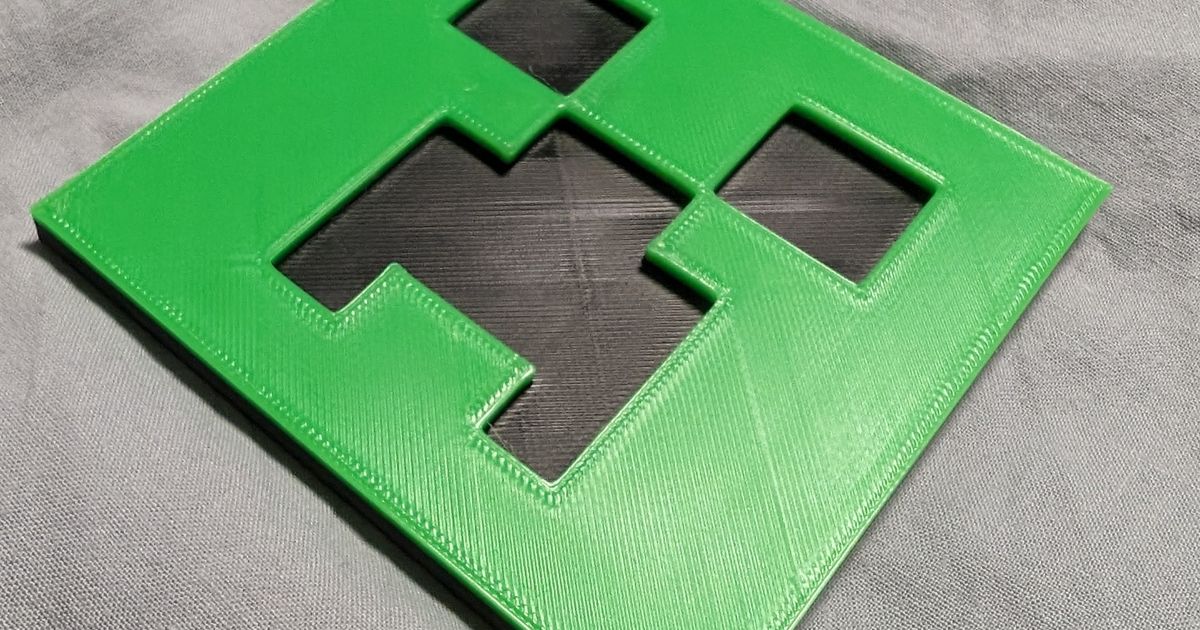 Minecraft Creeper Coaster by khemical | Download free STL model ...