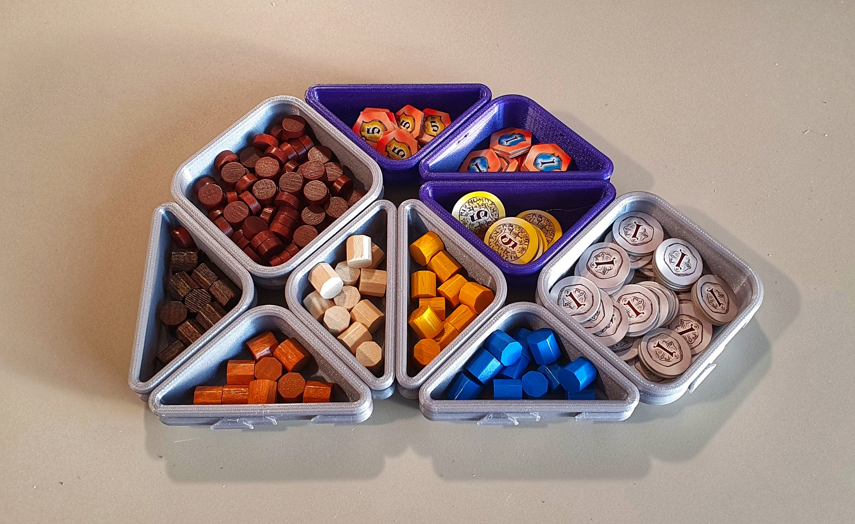 Interlocking Sorting Cups (Square Shape) by DrFeelgood | Download free ...