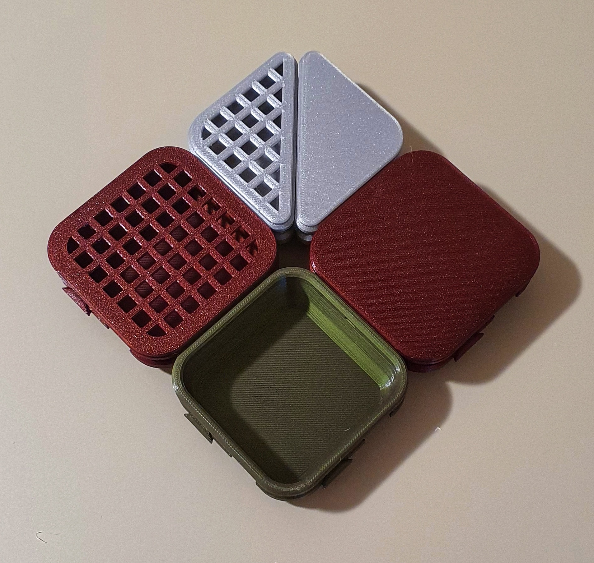 Interlocking Sorting Cups (Square Shape) by DrFeelgood | Download free ...