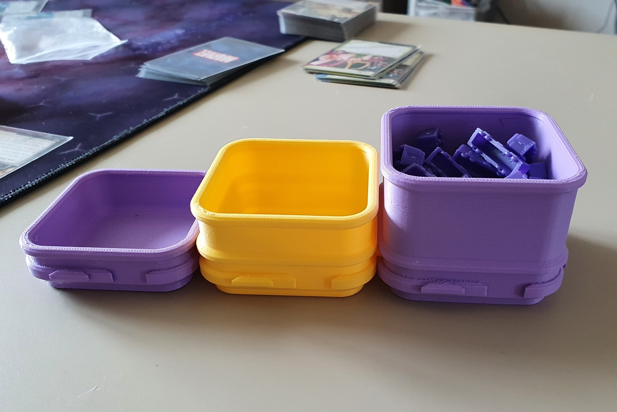 Interlocking Sorting Cups (Square Shape) by DrFeelgood | Download free ...
