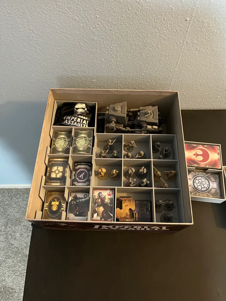 Imperial Assault Box Organizer by Owen Sieber | Download free STL model ...