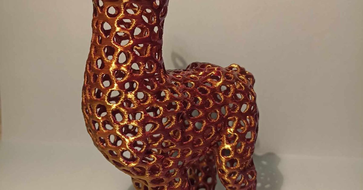 Voroni Robo Alpaka by mosuTech | Download free STL model | Printables.com