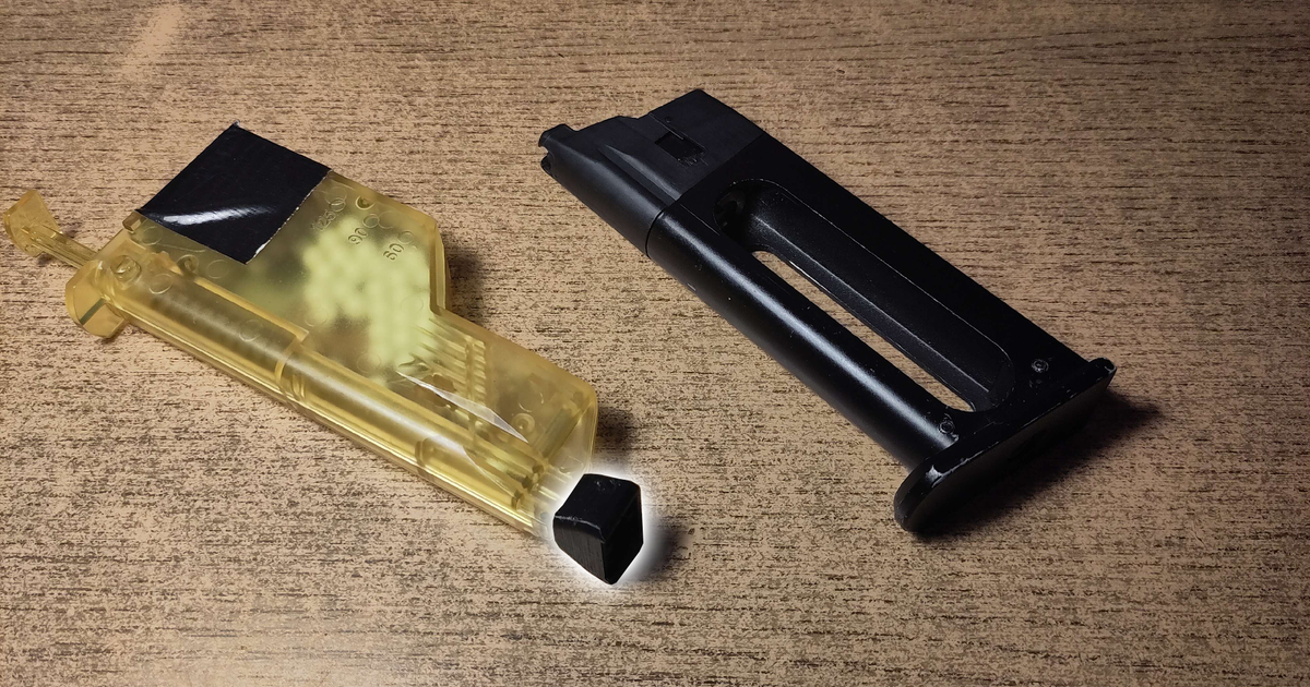 Airsoft KWC Deagle Speedloader Adapter by Thor | Download free STL ...