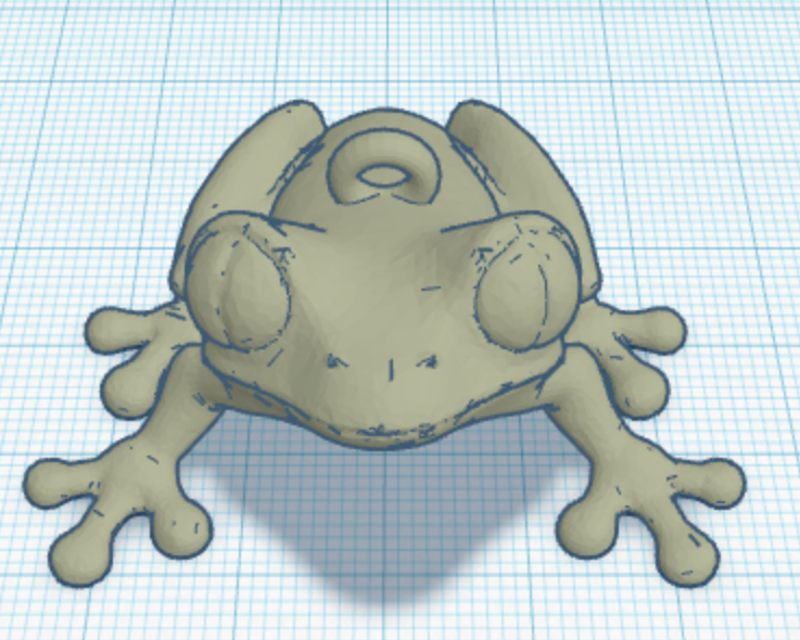 frog keychain by @3dprints by dev | Download free STL model ...