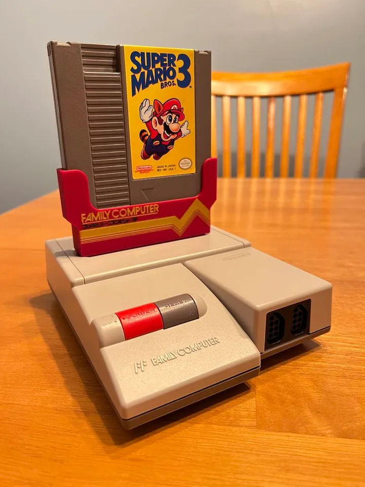 Improved shell for NES 72 to Famicom 60 pin adapter by Guybrush T ...