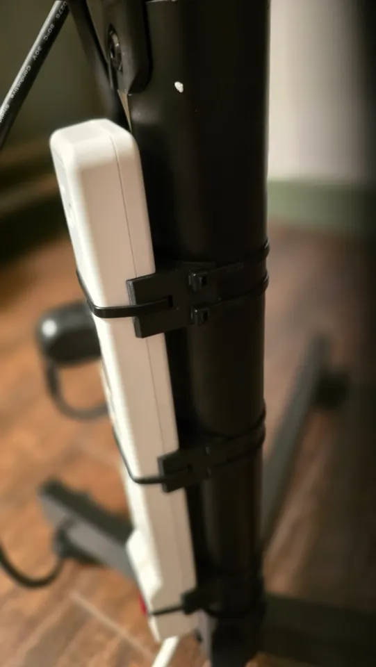 Power Strip Mount Using Zip Ties by Jon H | Download free STL model ...