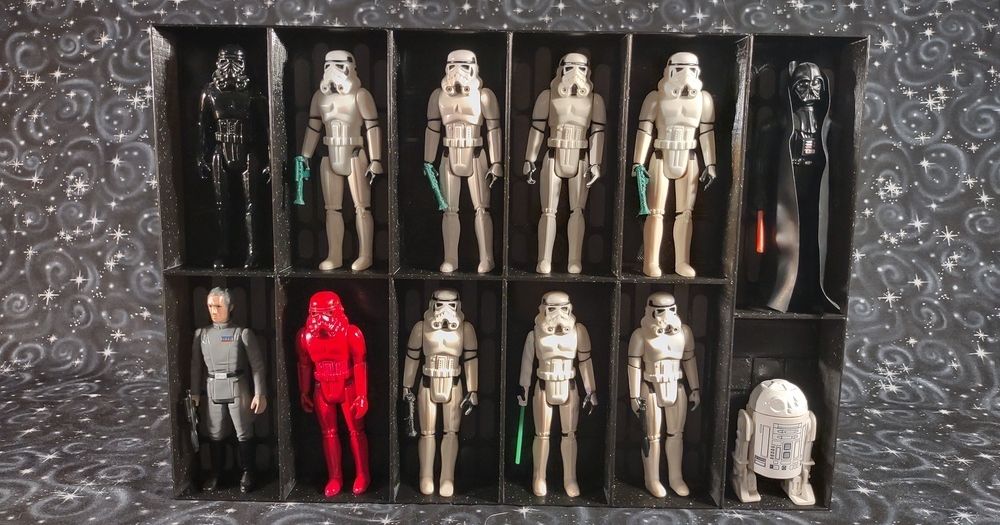 3.75 inch 1:18 Scale Action Figure Storage or Display Trays by ...