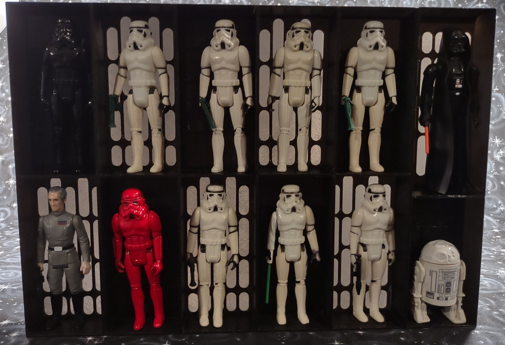 3.75 inch 1:18 Scale Action Figure Storage or Display Trays by ...