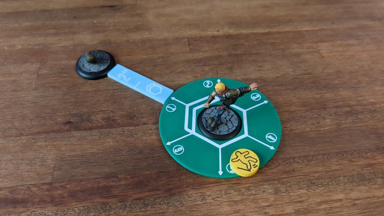 Guild Ball - Circular Ball Scatter Template by Ele Morelli | Download ...