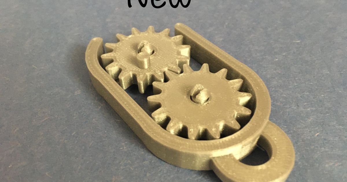 Fidget Gear - Stronger Connectors by 3DRobotz | Download free STL model ...