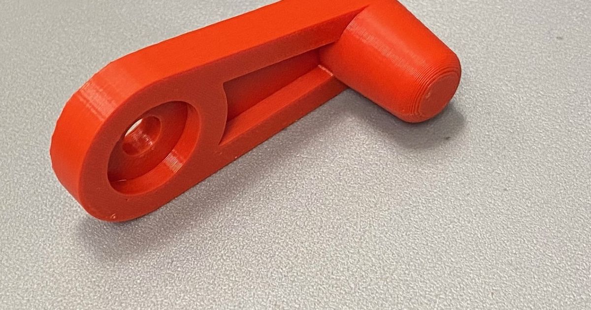 Pontoon Boat Door Latch by AXIS | Download free STL model | Printables.com