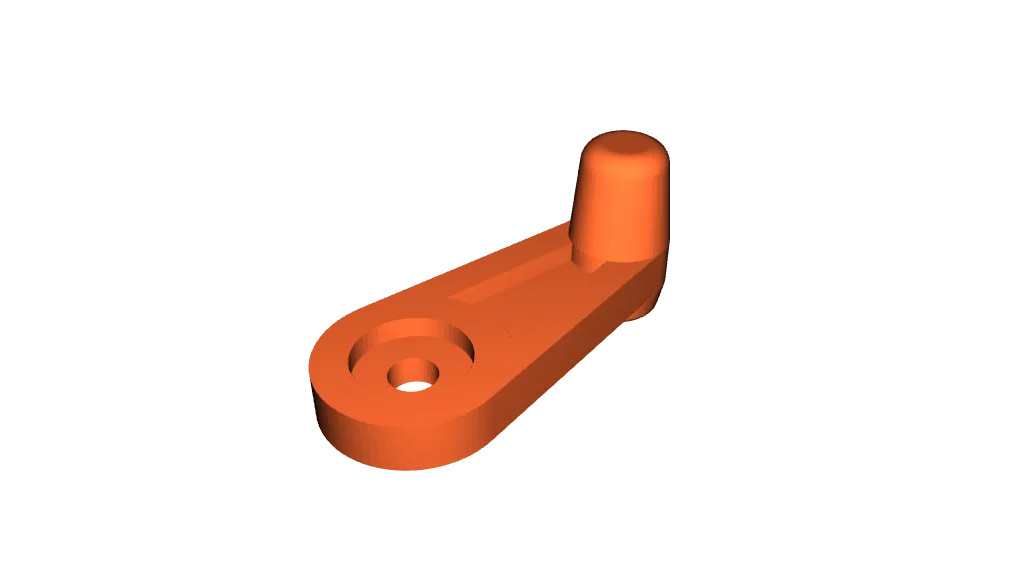 Pontoon Boat Door Latch by AXIS | Download free STL model | Printables.com