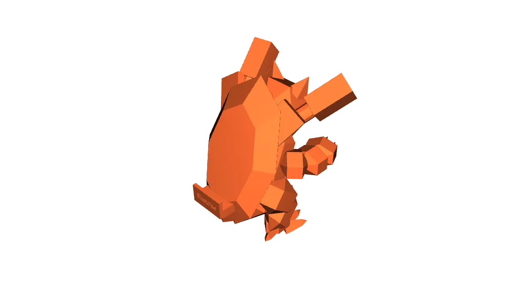 Blastoise phone holder by kael degraaf | Download free STL model ...