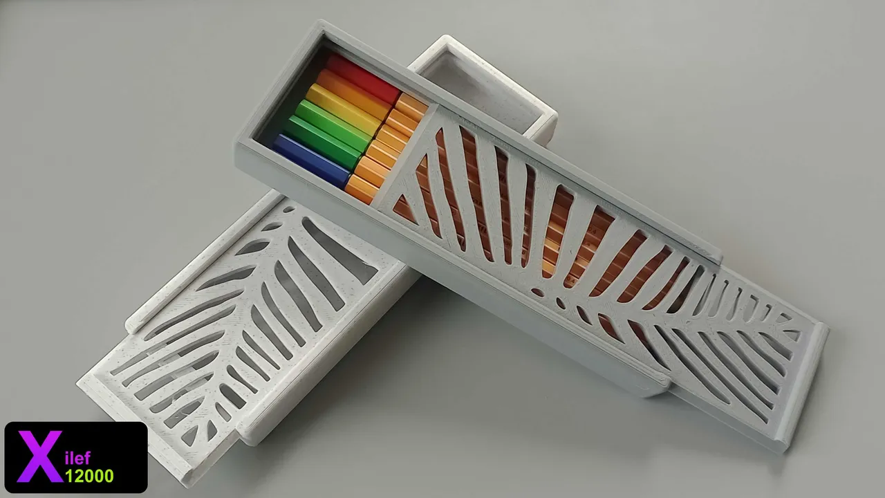 Pencil Case by Xilef12000 | Download free STL model | Printables.com
