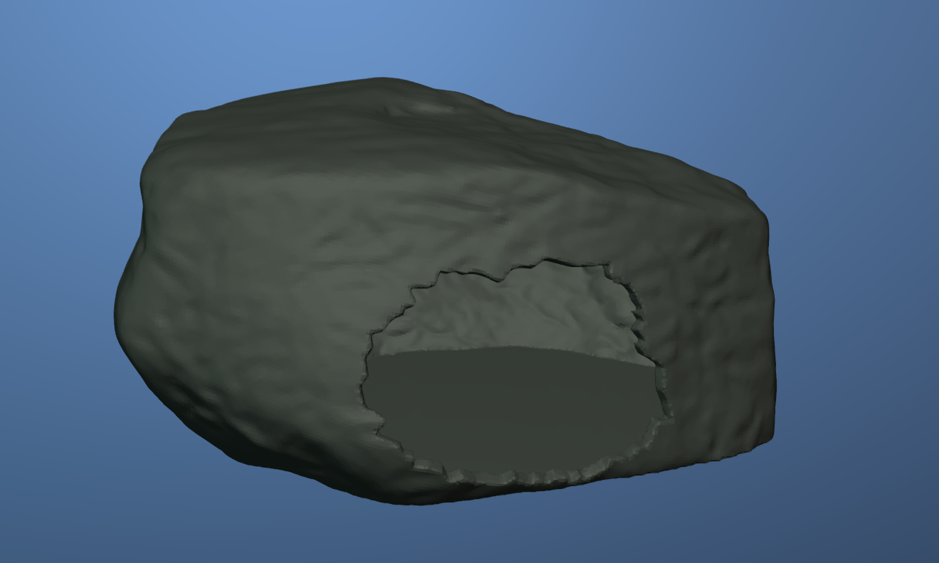 Fish hideaway rock by mlodybuk | Download free STL model | Printables.com
