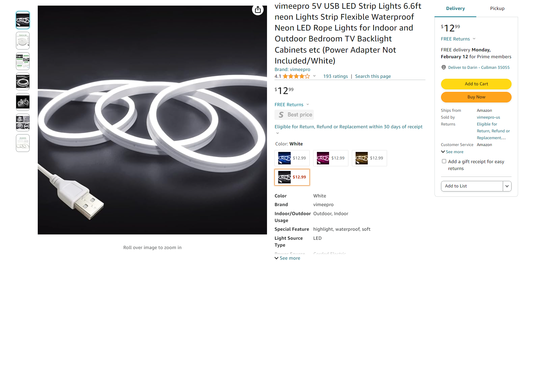 Bambu P1S/X1 Simple LED Riser by FPV Smitty | Download free STL model ...