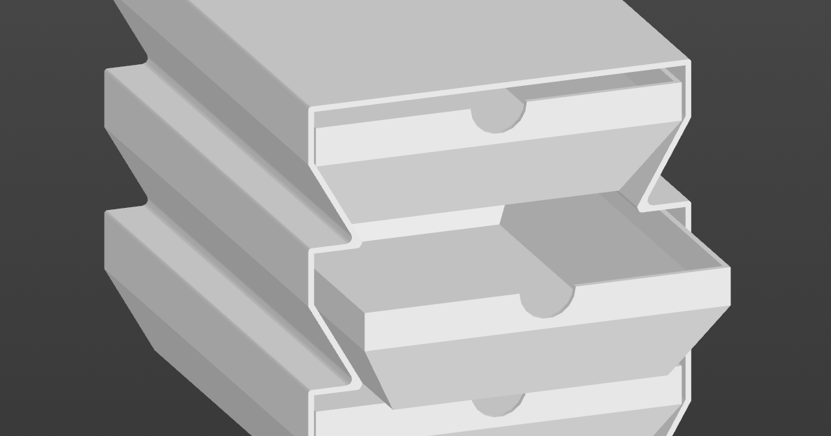 Simple drawer by Amraker | Download free STL model | Printables.com