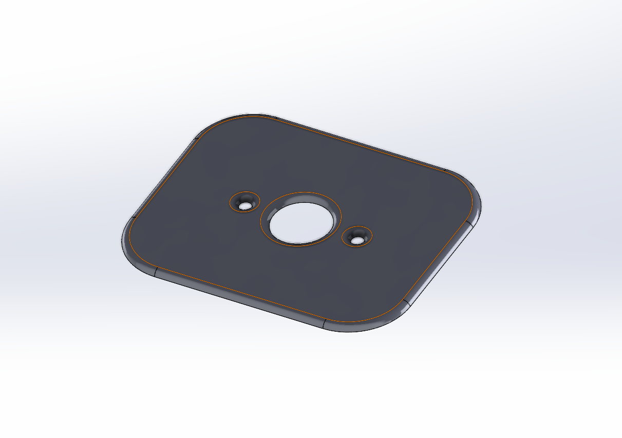 120x150 mm Backplate for Thermostats by TrashPanda | Download free STL ...