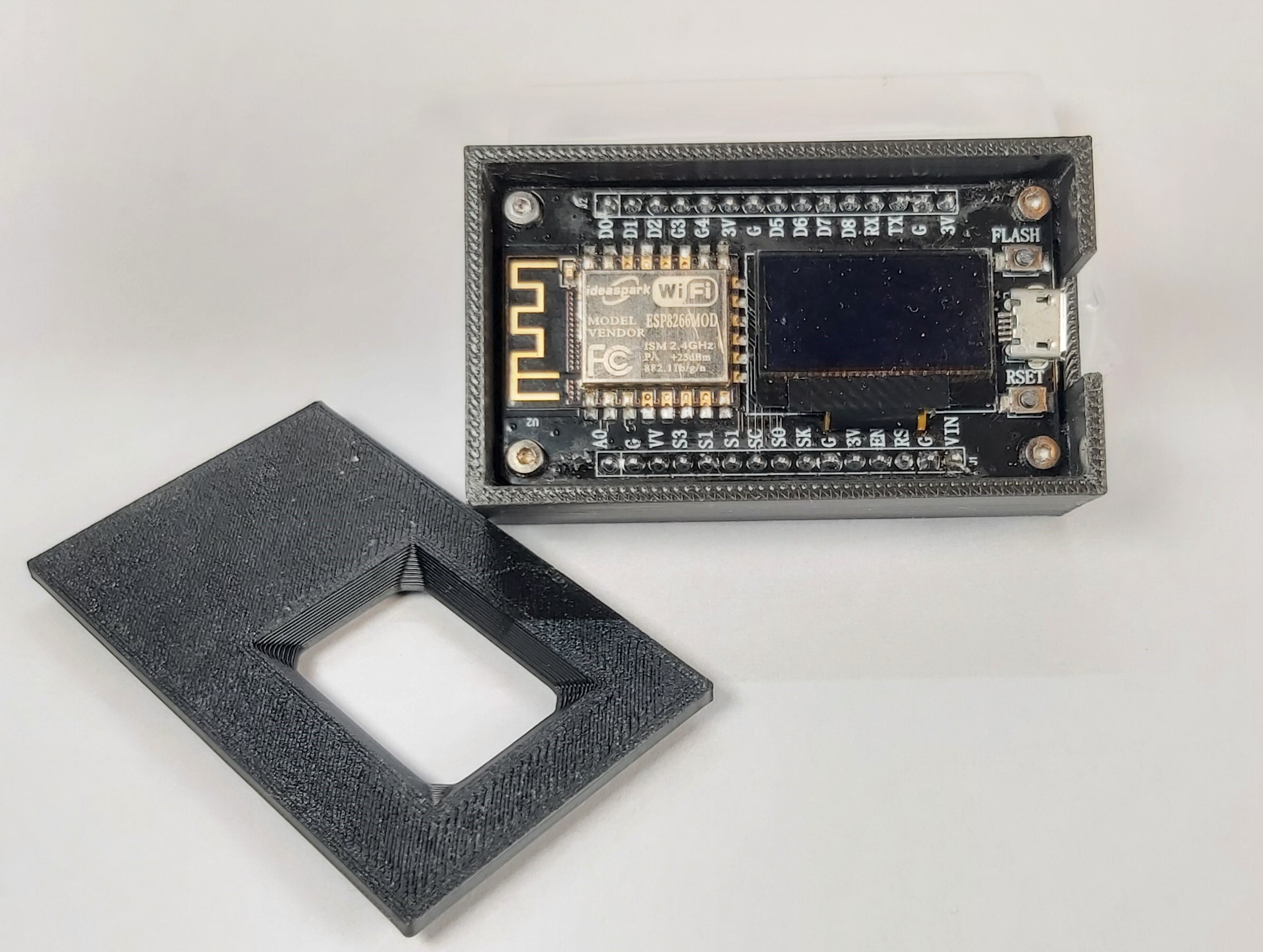 Esp 8266 Oled Case By Lubi Tech Download Free Stl Model