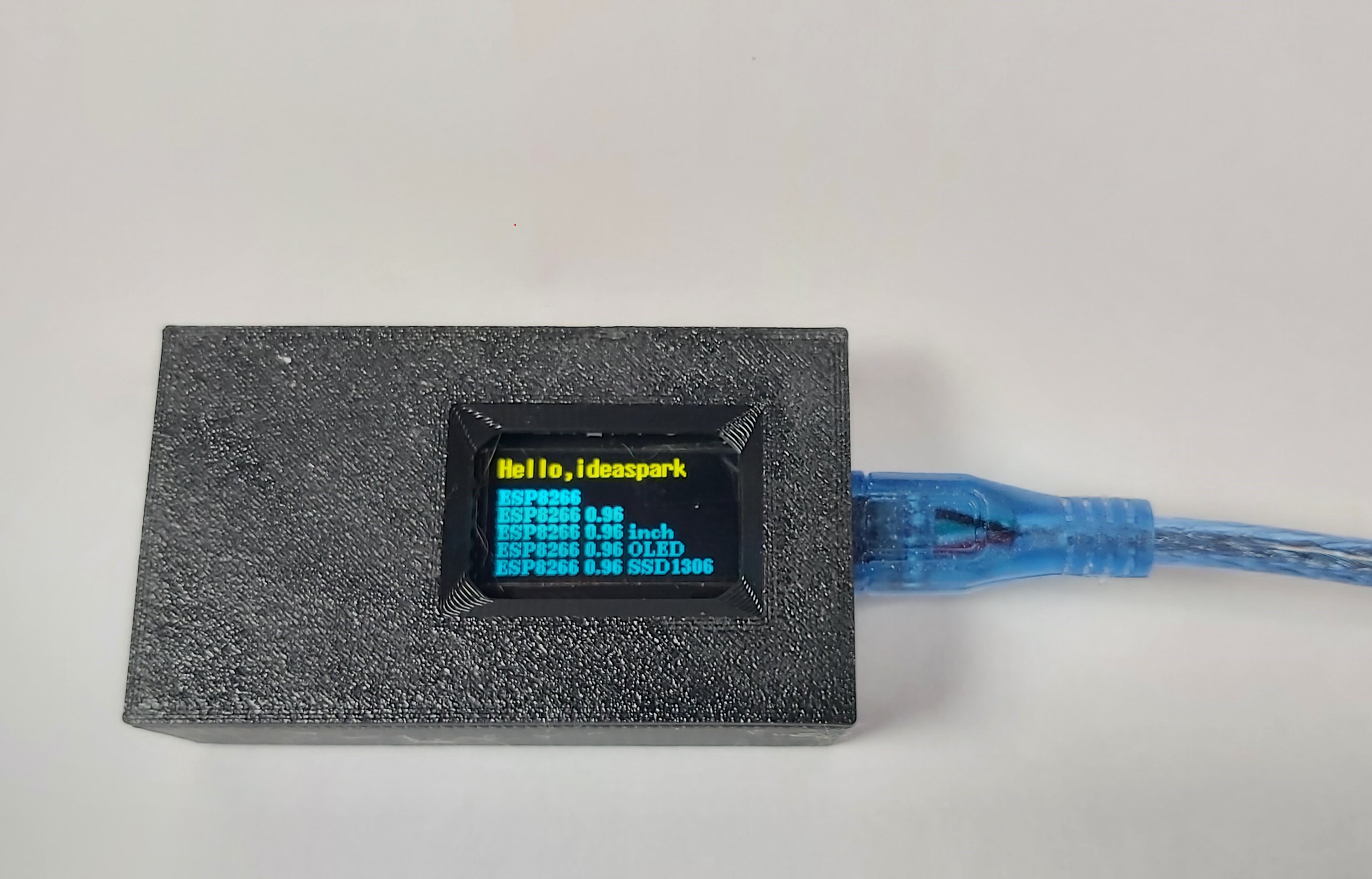 Esp82660.96 zoll oled display enclosure [NO SCREWS NEEDED] by LuBi Tech ...