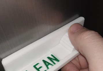 horizontal diswasher sign by Tricker | Download free STL model ...