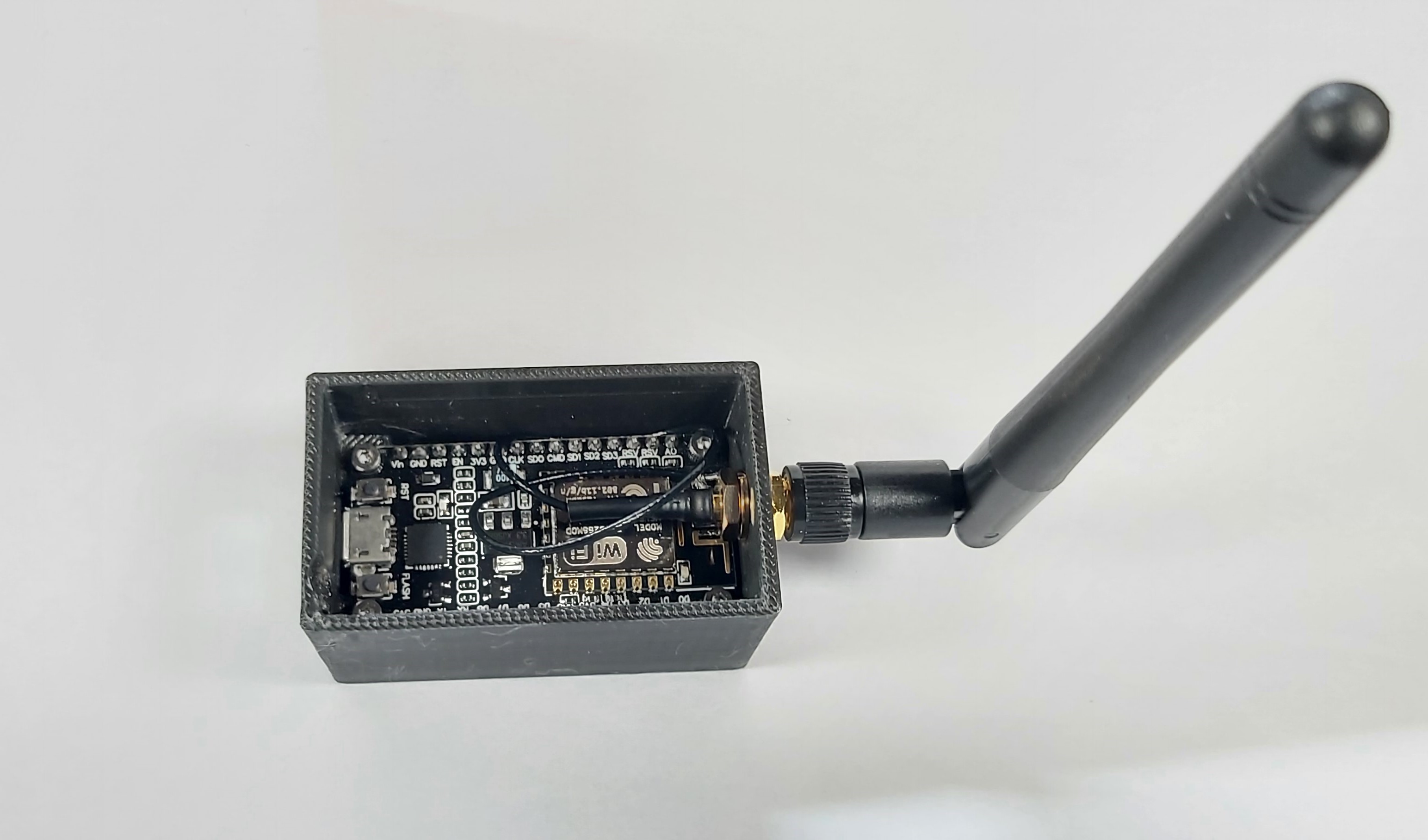 Esp8266 enclosure with an extra antenna mount by LuBi Tech | Download free STL model ...