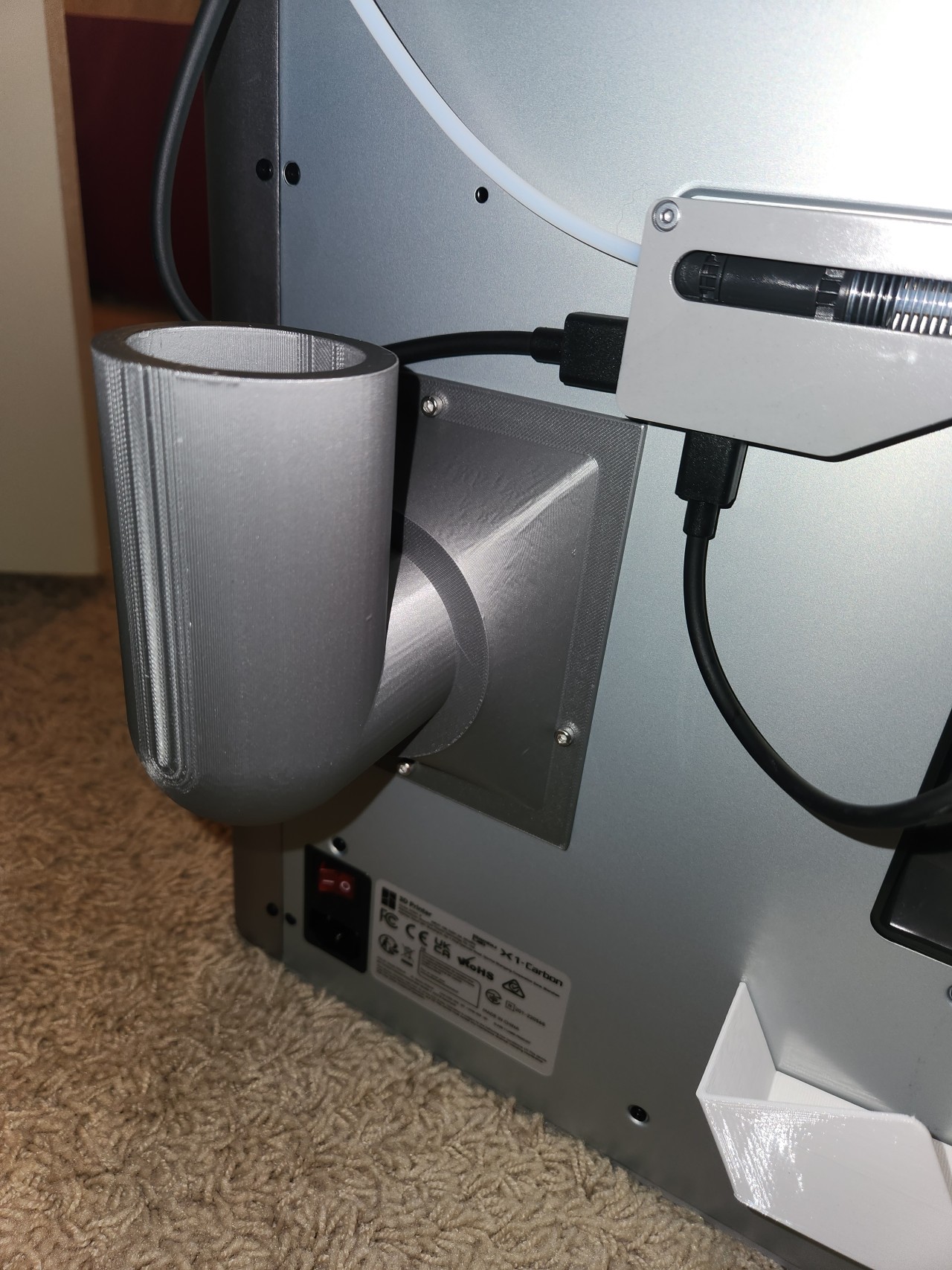 Bambu Labs X1C Kotto Exhaust Adapter par Madcamper | Téléchargez ...