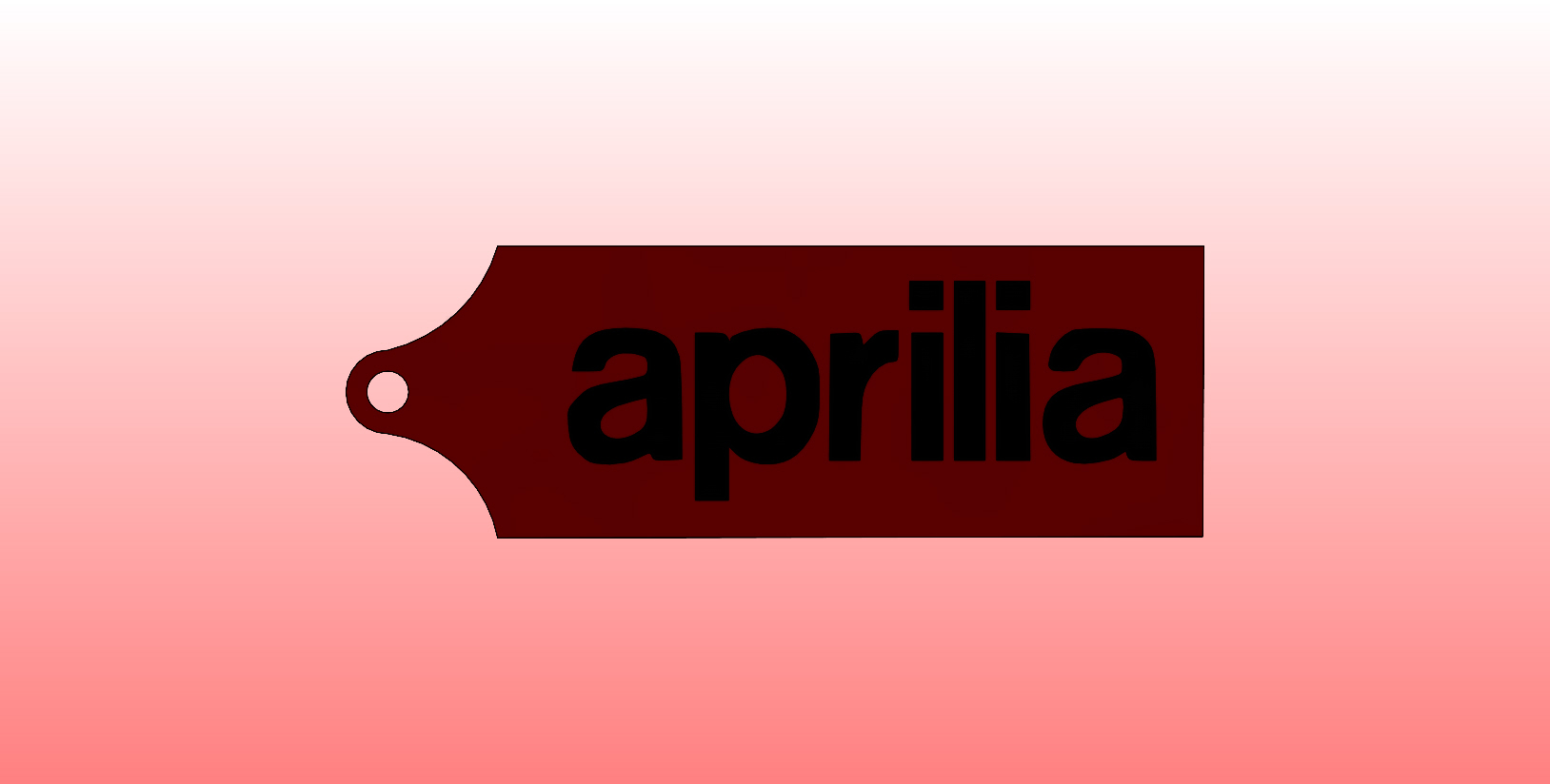 Aprilia key holder by 3dpieces | Download free STL model | Printables.com