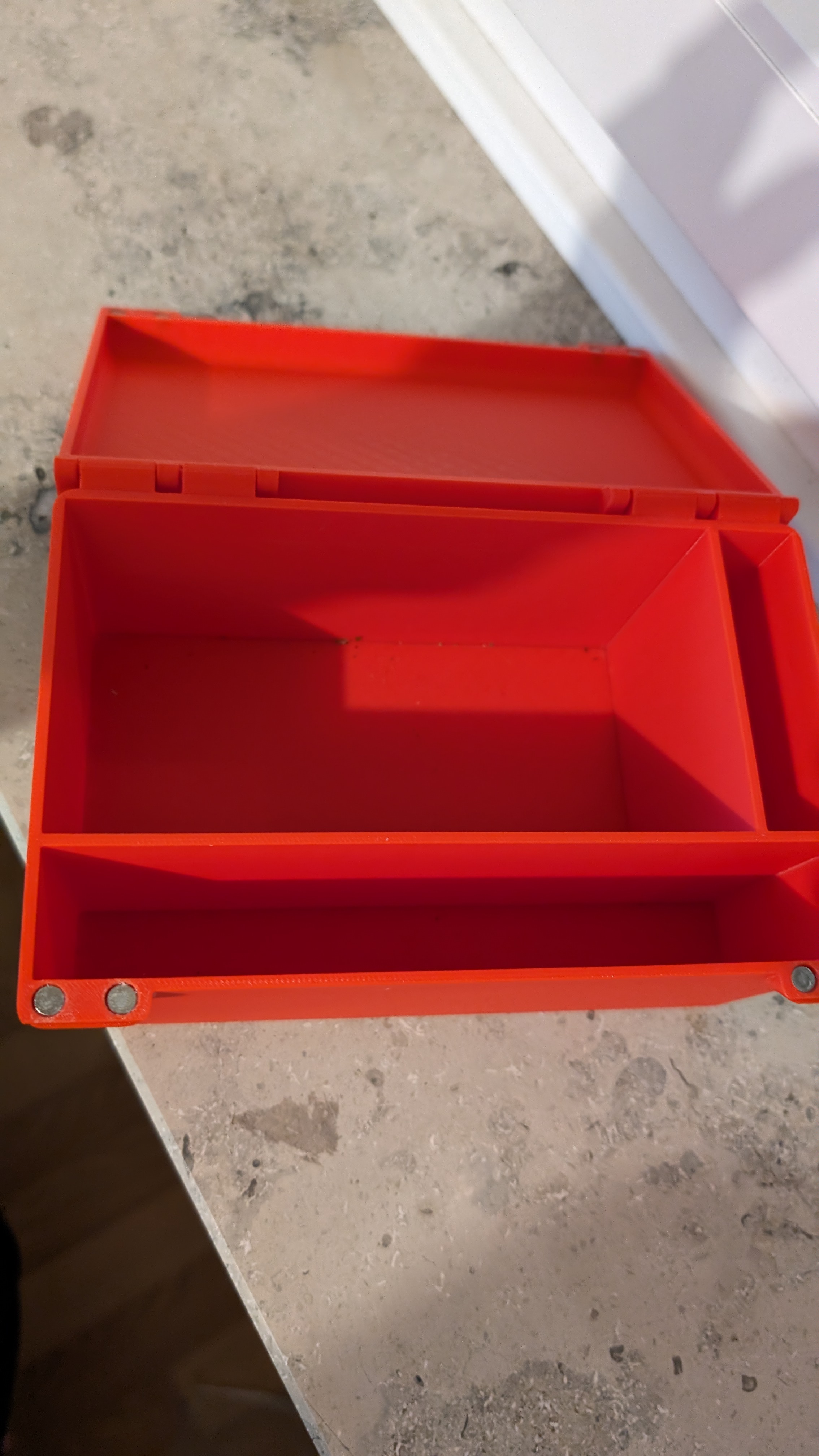 Stash Storage Box with PiP Hinge by Mind2MatterPrinting | Download free ...