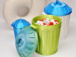 Trash can by 3D PRINT | Download free STL model | Printables.com