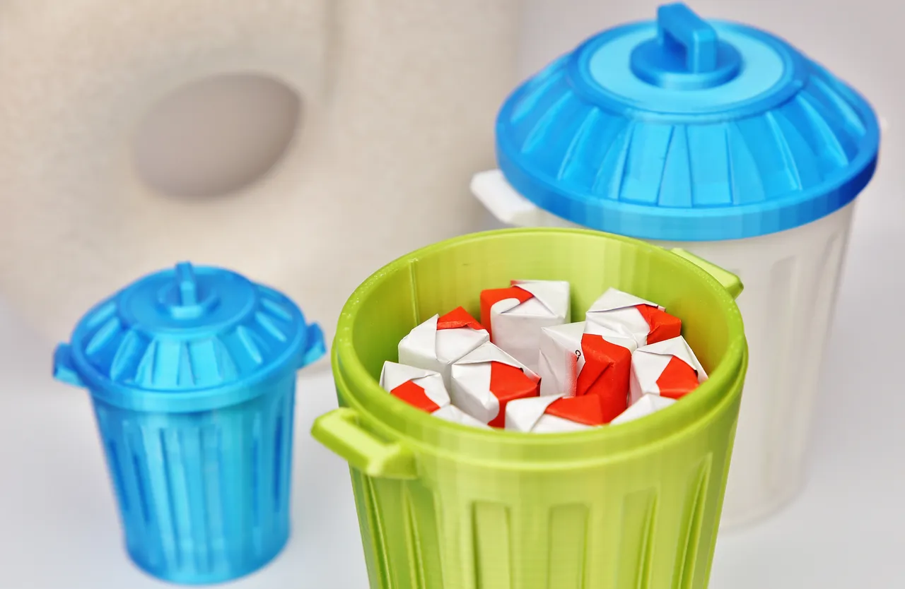 Trash can by 3D PRINT | Download free STL model | Printables.com