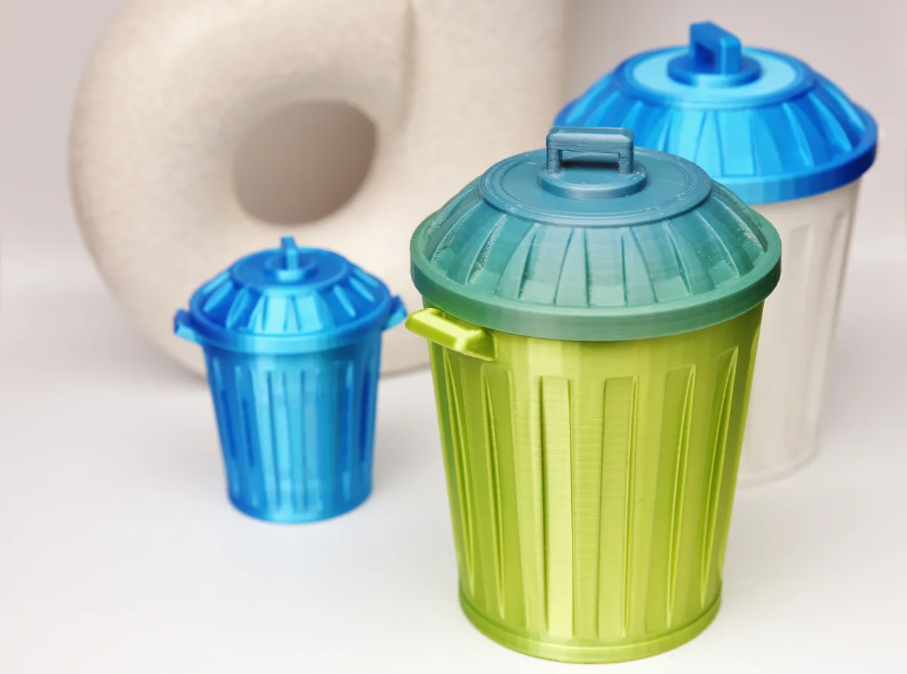 Trash can by 3D PRINT | Download free STL model | Printables.com
