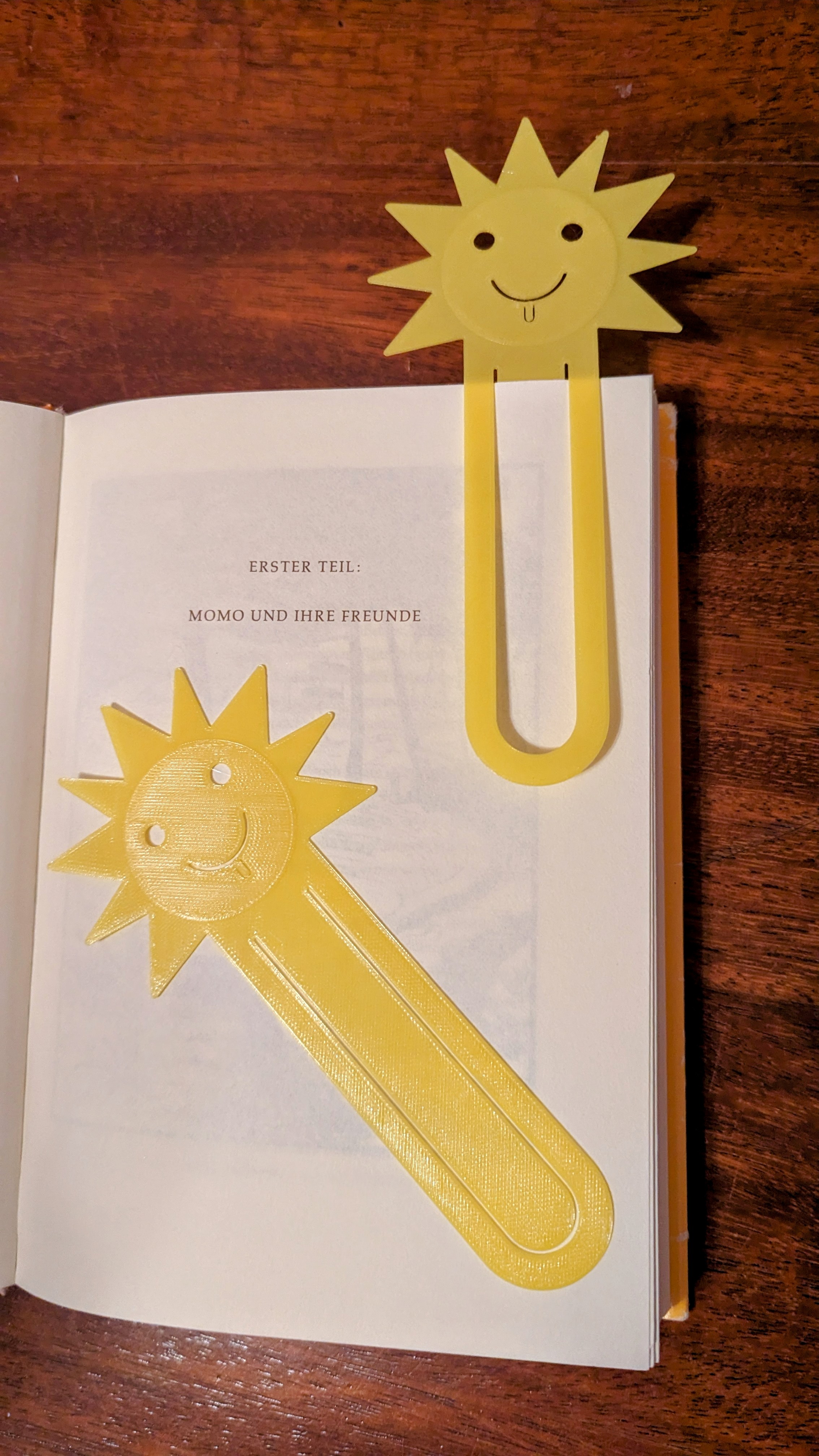 Bookmark Sun Fun by Tobias vA | Download free STL model | Printables.com