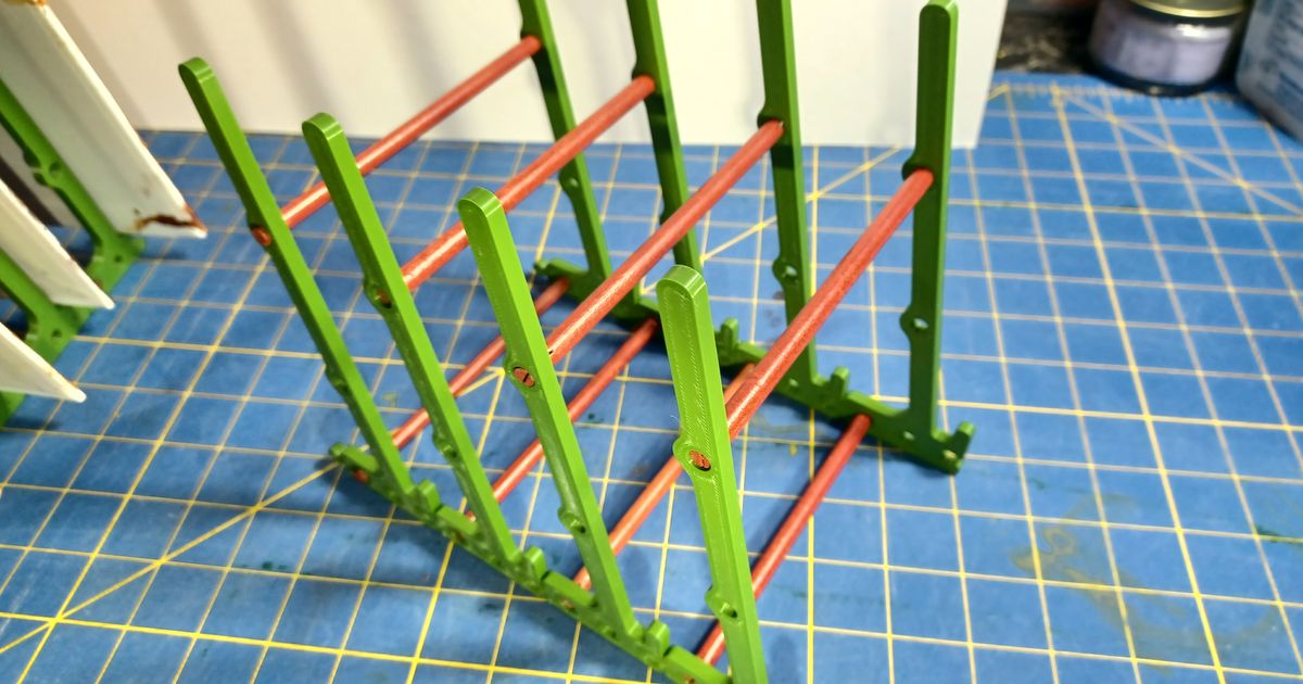 Paint Drying Rack by alo89 | Download free STL model | Printables.com