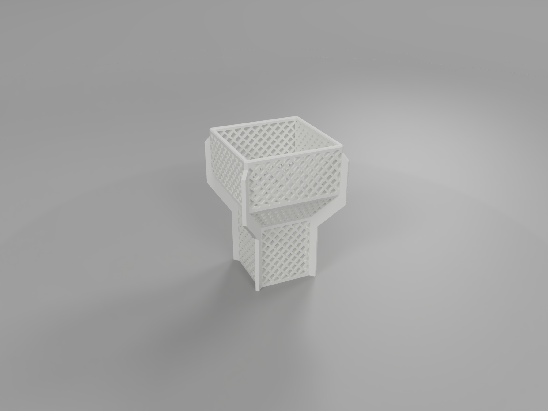 Multi-Purpose 3D Printed Organizer with Geometric Pattern by GreenBit ...