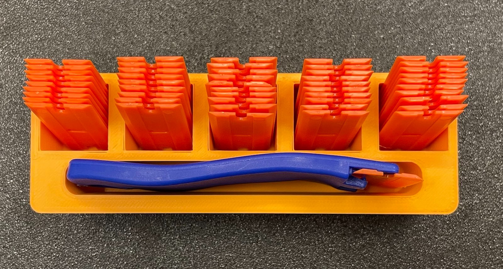 Gridfinity Scraper and Blade storage 1 x 3 x ~5u par gawdzilla ...