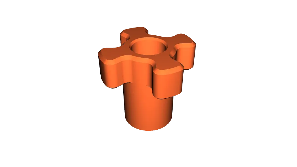 Thumb screws for M5 allen head screws by Pali | Download free STL model ...