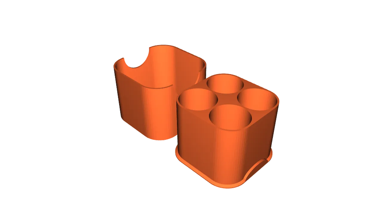 CR2 Battery Case - Remix by andimoto | Download free STL model ...